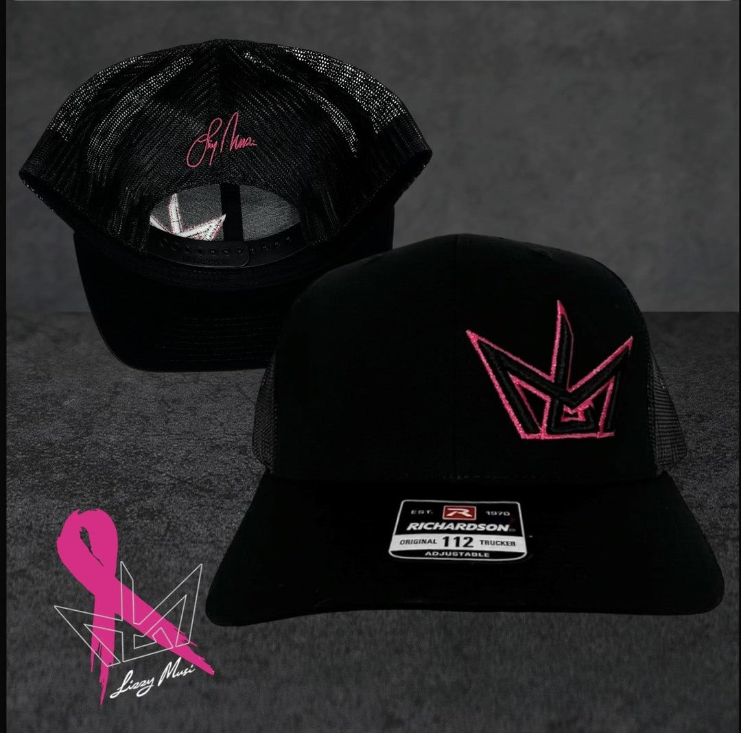 Pink LM Logo Snapback – MusiRacing